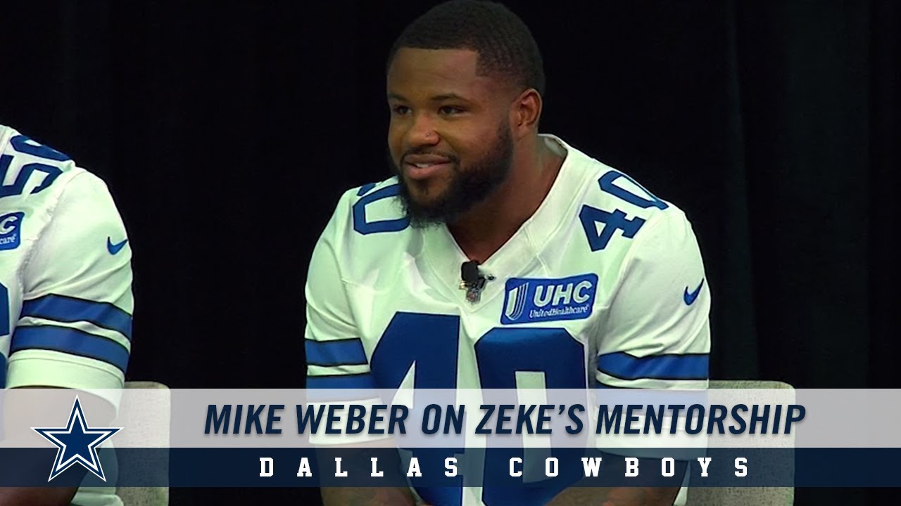 Zeke Paving The Way For Rookie Mike Weber | Dallas Cowboys 2019 - YouTube