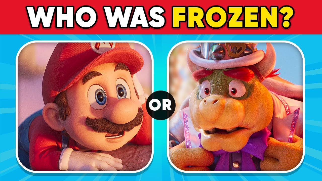 Guess the Mario Character ONLY with One Clue or Hint....!!!! - YouTube