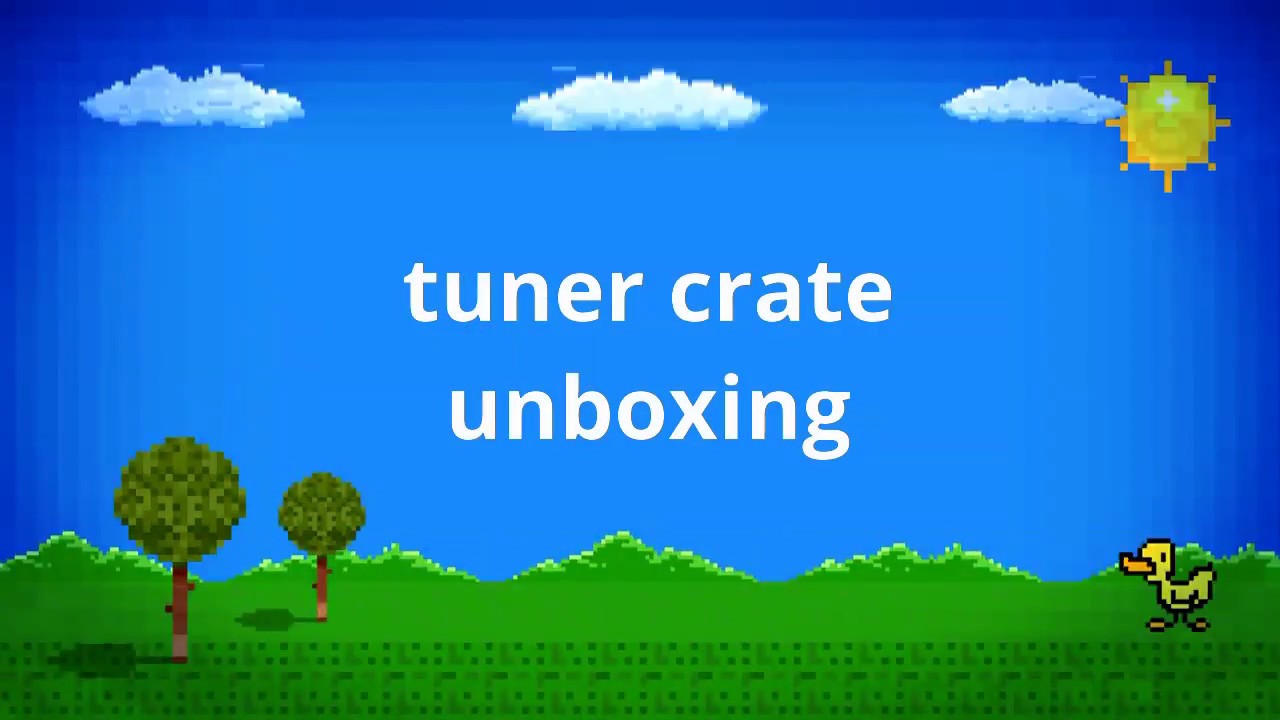 tuner crate unboxing - YouTube