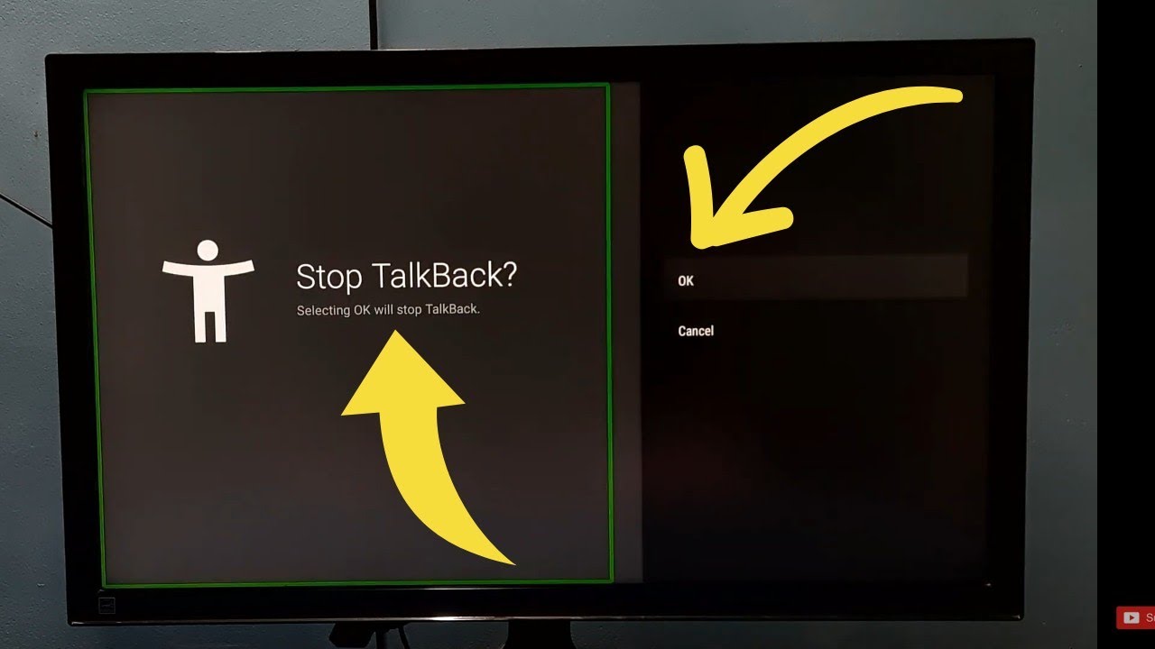 Google TV : How to Turn OFF or ON TalkBack - YouTube