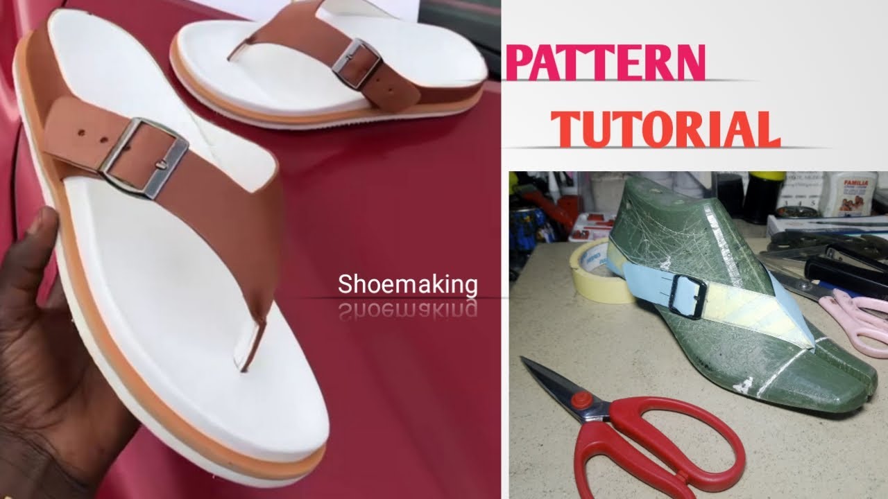 How to make pattern for this trendy unique flip-flops#beginners # ...