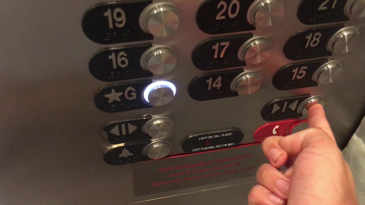 Happy 411 day! Elevonic 411s at Bank of America Plaza SA - YouTube
