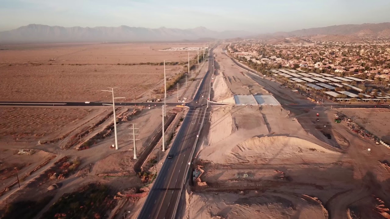 MP-312 LOOP 202 CONSTRUCTION 2018-01-07 40th Street - YouTube