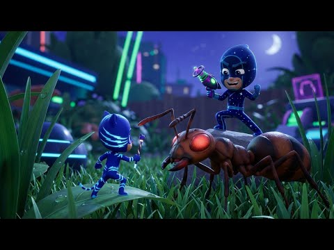 Catboy Shrunk! Tiny Ant Army vs Night Ninja! 💪🐜 | PJ Masks Full Episode: The Great Picnic Heist