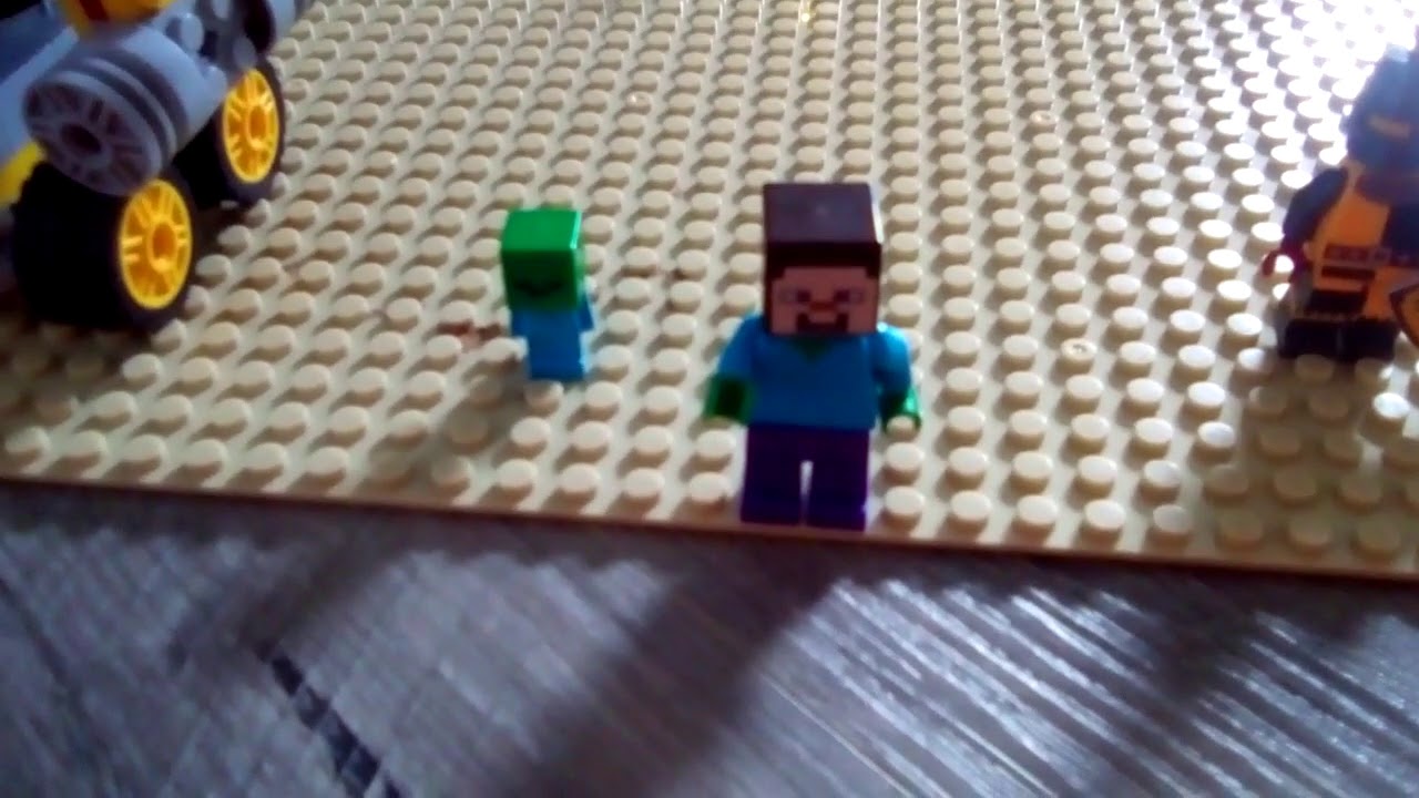 Lego Minecraft dropping my pool into my property 😁😁😁😁 - YouTube