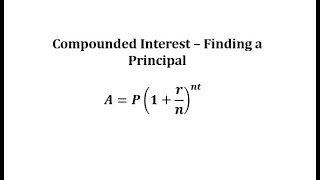 Compounded Future Value Formula