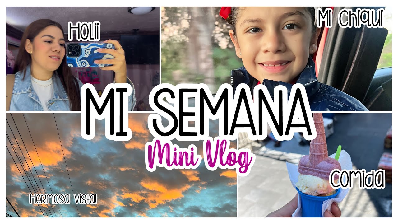 MUCHA PLATICA 😅 MI SEMANA MINI VLOG - YouTube