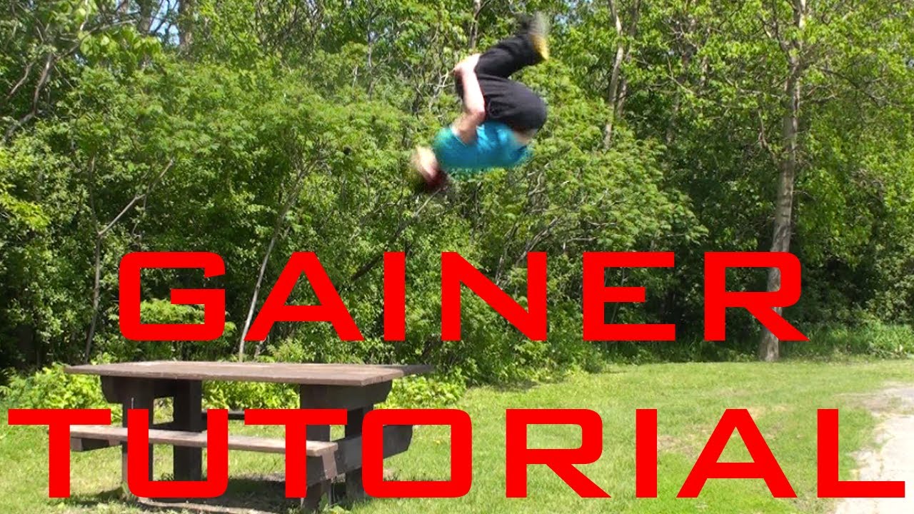 How to Parkour: Standing Gainer Tutorial - YouTube