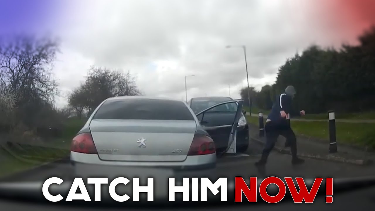 UNBELIEVABLE UK POLICE DASH CAMERAS | Arrested After High Speed Chase ...