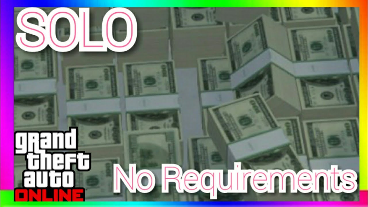 GTA 5 Solo Money Glitch | GTA 5 Money Glitch GTA 5 Online Money Glitch ...