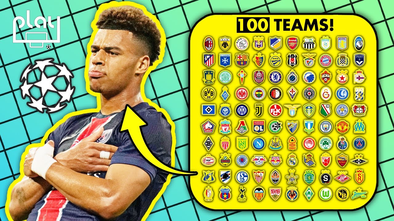 1 Iconic Champions League Moment From 100 Clubs! - YouTube