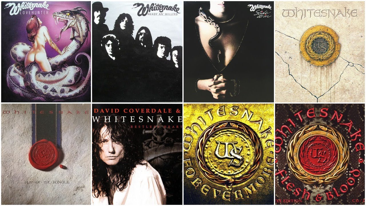 Whitesnake Album Covers