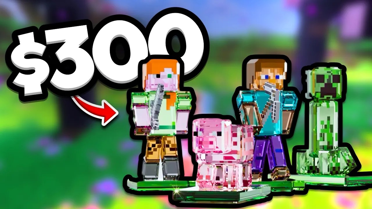 You Can Now Buy Minecraft Jewelry (for £300) - YouTube
