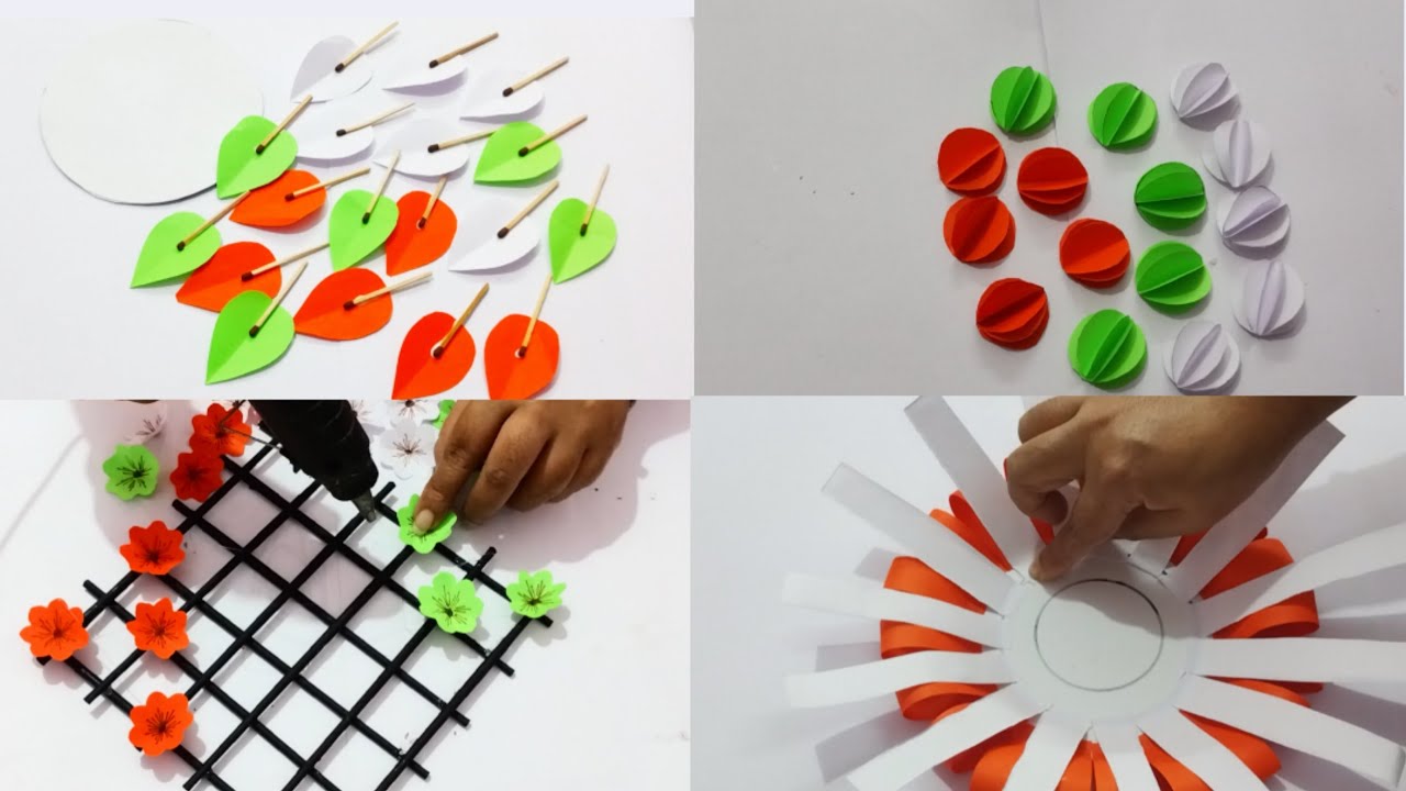 4 independence day craft ideas, independence day decoration craft ideas ...