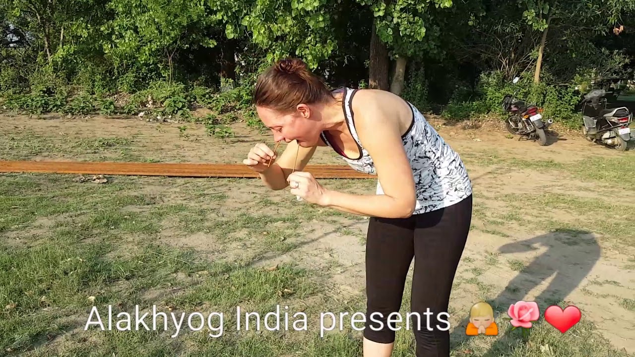 Sutra neti practice retreats at Alakhyog India - YouTube