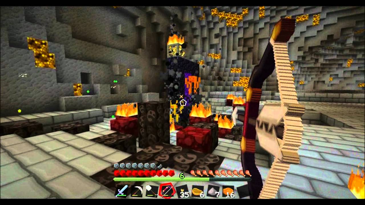 Minecraft: Spellbound Caves Ep14 - NETHER OUTPOST - YouTube