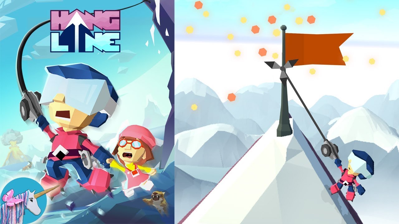 Hang Line Mountain Climber gameplay - YouTube