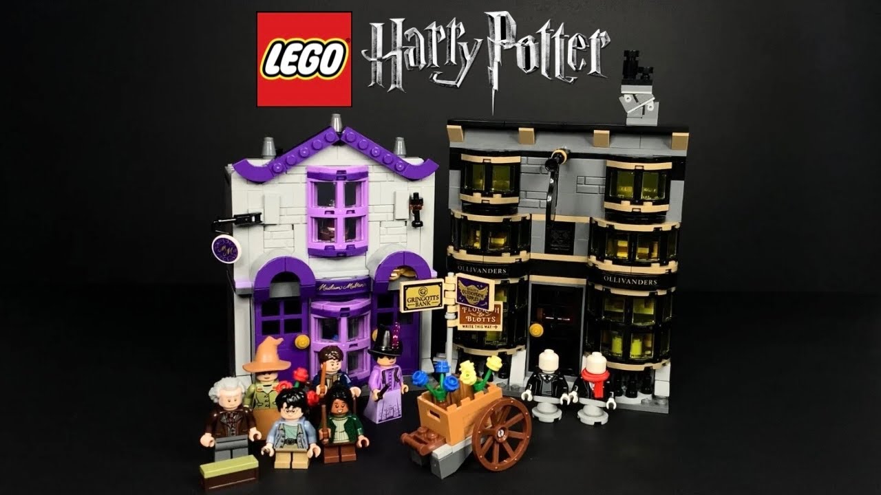 LEGO Harry Potter 76439 Ollivanders & Madam Malkins Robes REVIEW! - YouTube