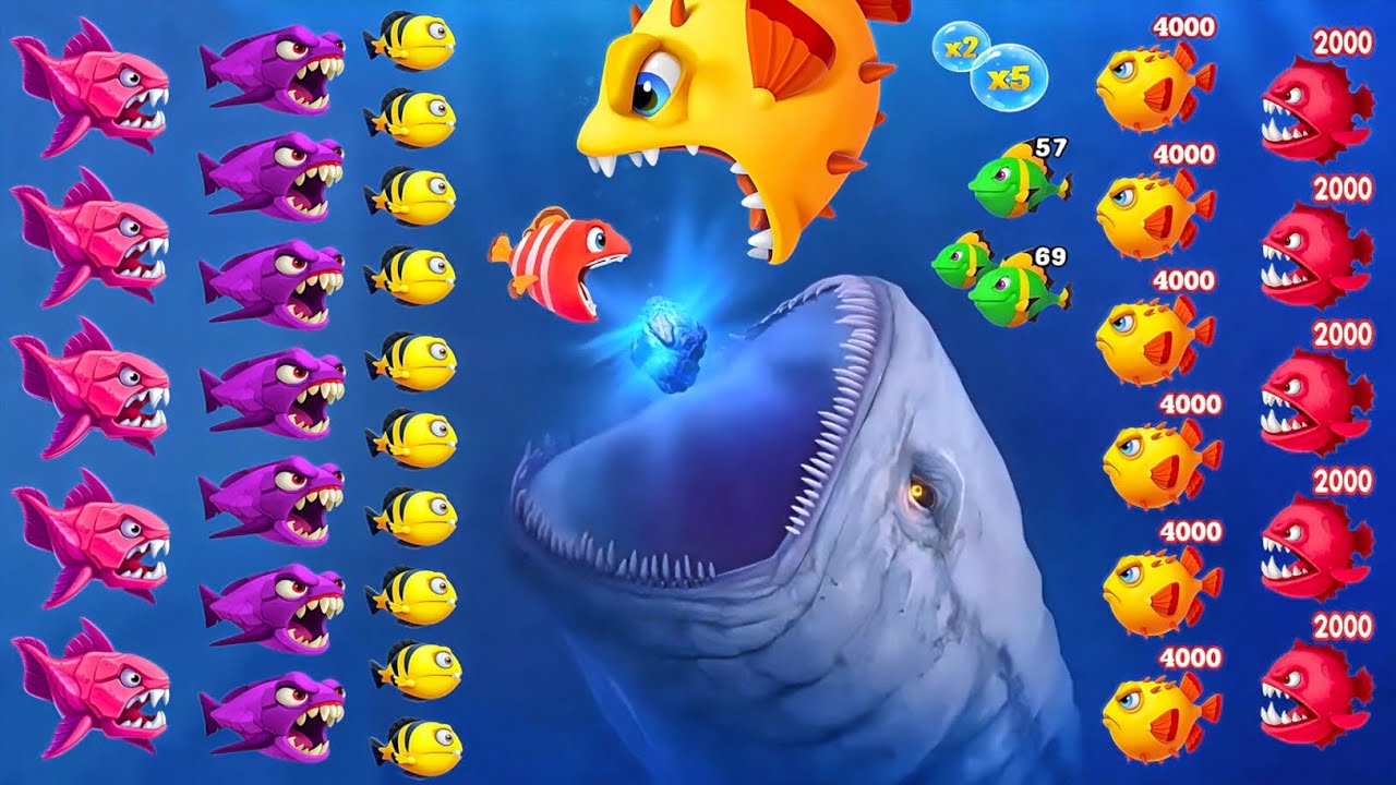 Fishdom 🐟 Monster Fish Attack 😯 Help The Fishdom 🐠 Fishdom Ads Update ...
