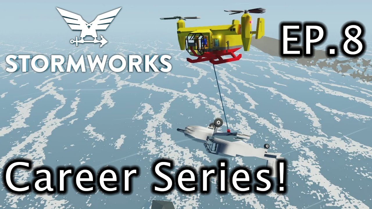 3 Crashes And 2 Vehicle Rescues!!! | Stormworks Career Series EP.8 ...