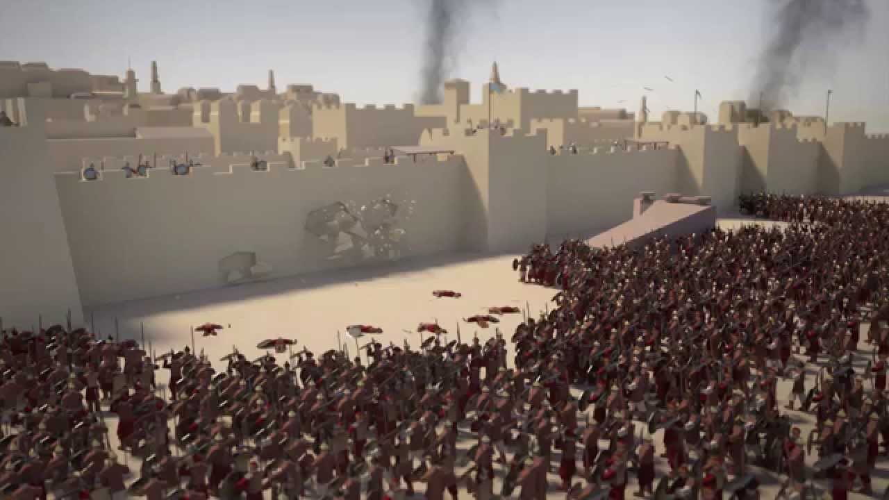 Kingdom of Heaven low poly scene on Blender - YouTube