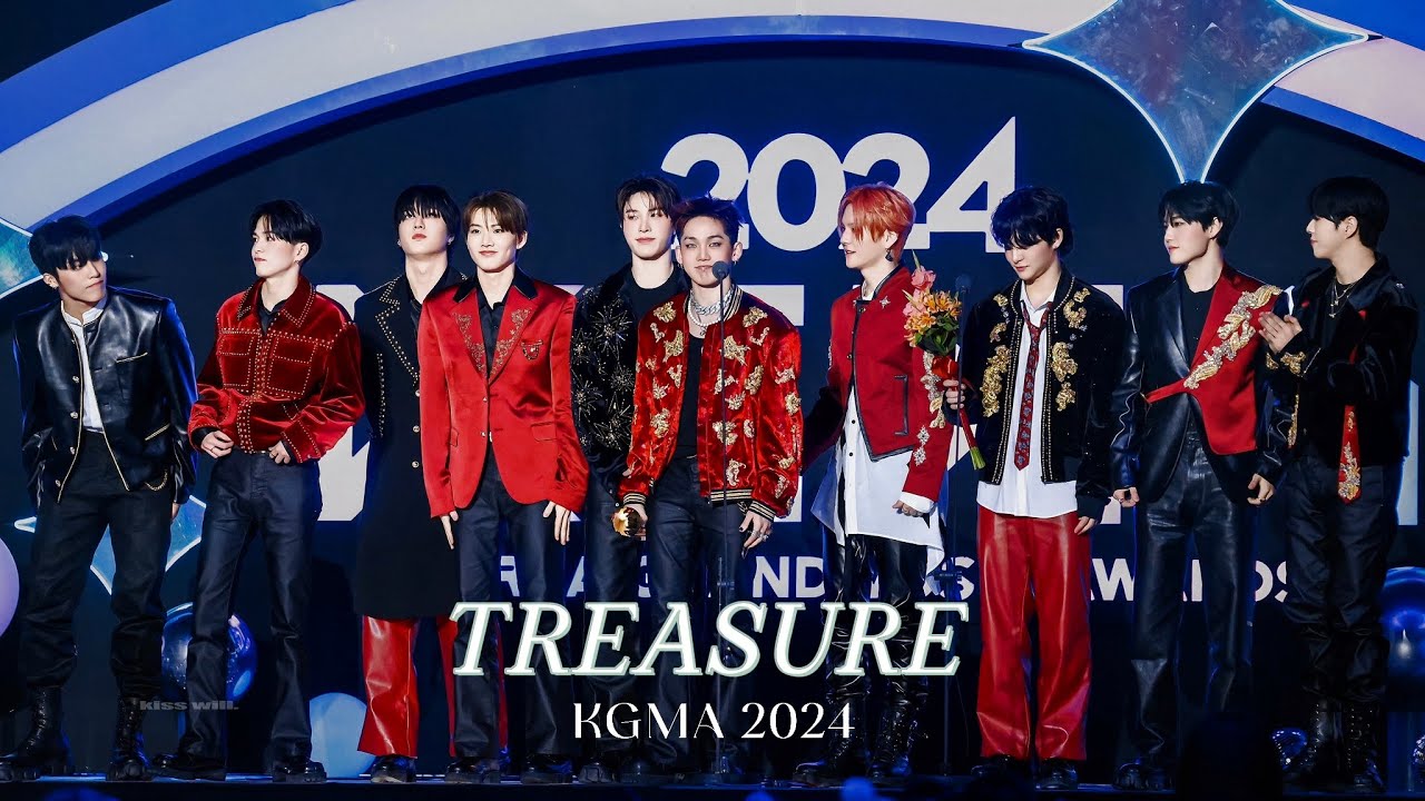 TREASURE (트레저) KGMA 2024 FULL PERFOMANCE [ I want your love + MMM ...