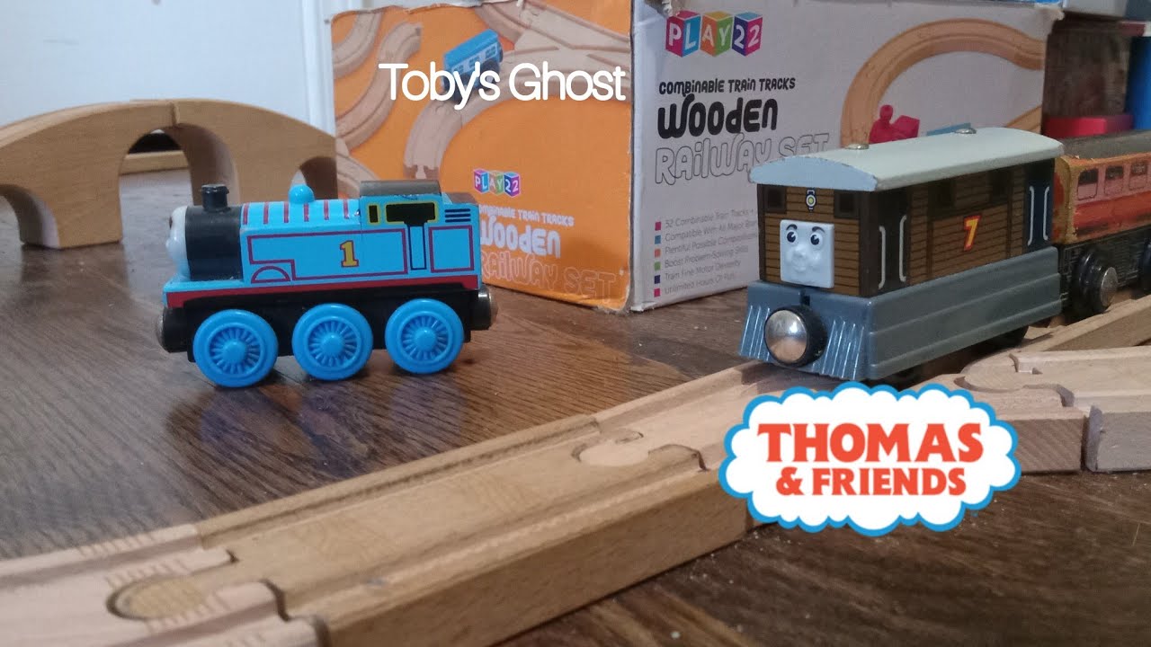 Toby's Ghost | Thomas And Friends Wooden Railway Remake | Halloween ...