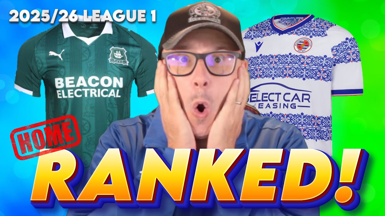Ranking EVERY 2025/26 League One Home Kit 👕🔥 | All 24 Shirts RATED ...