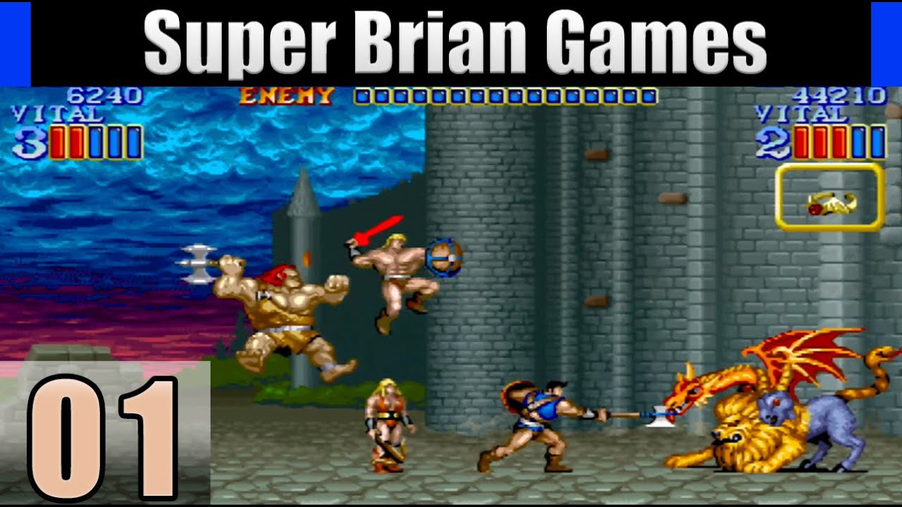 Magic Sword Co-Op Arcade SNES Part 1 - YouTube