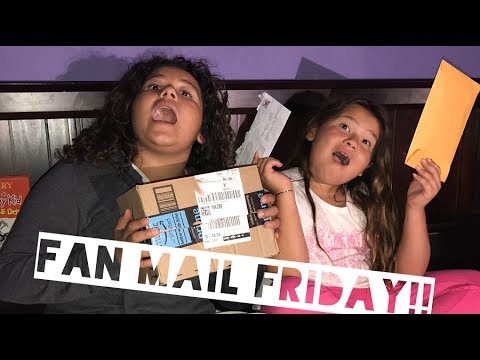 FAN MAIL FRIDAY #1 - YouTube