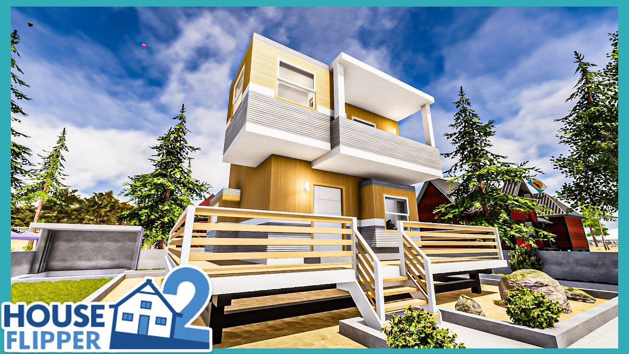 House Flipper 2 - Tiny Cubic Beach House - Sandbox Mode - Build and ...