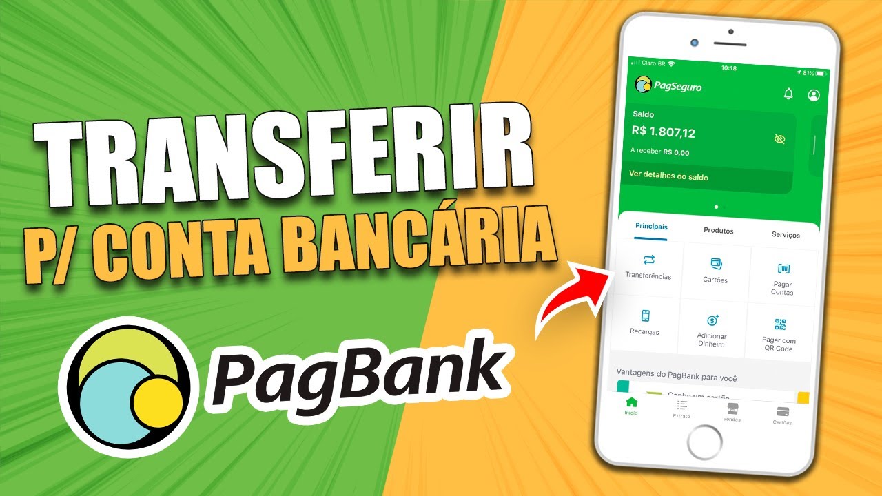 Cadastrar CONTA BANCÁRIA PagBank PagSeguro - Pelo APLICATIVO - YouTube