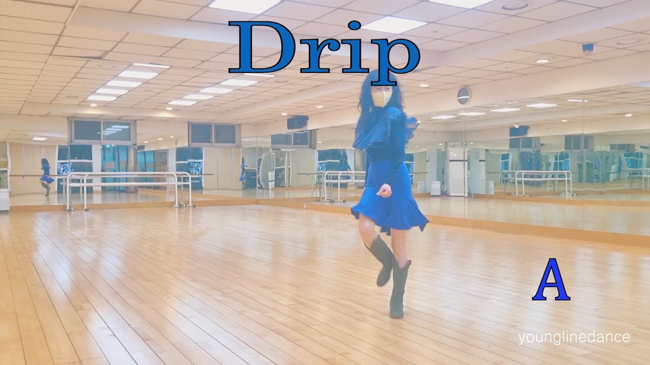 Drip linedance / Cho: Robin Sin - YouTube