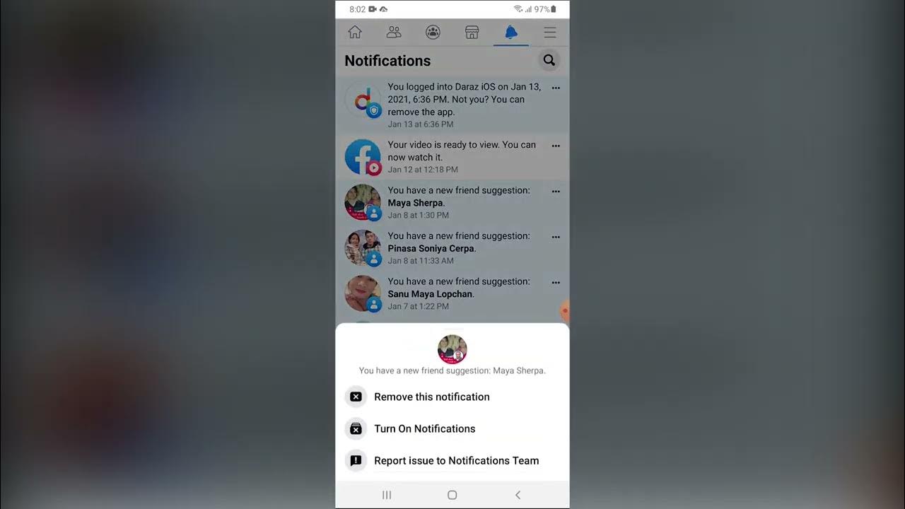 Delete Notifications on Facebook in less than a minute! - YouTube