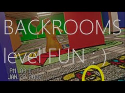 Backrooms level FUN :) - YouTube