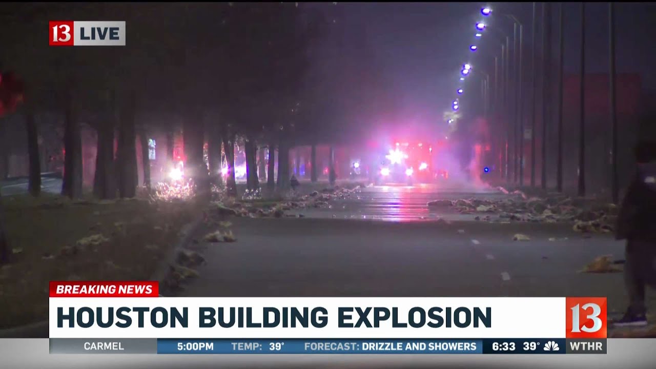 Houston explosion - YouTube