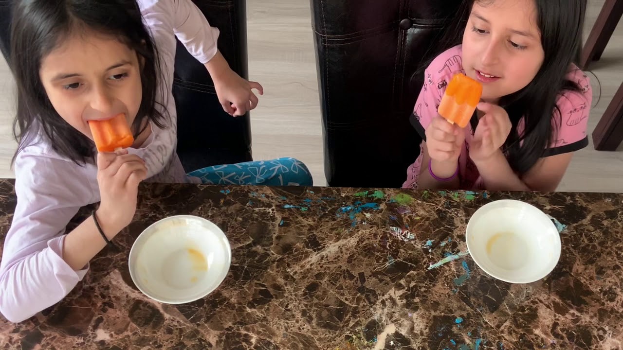 Who will Finish Last and Win Popsicle Challenge | Last One To Finish ...