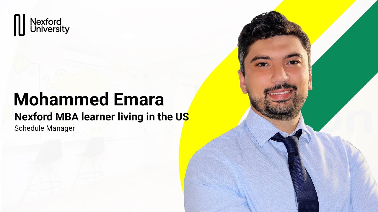 Meet Mohammed Emara, an MBA learner in Virginia making giant strides in ...