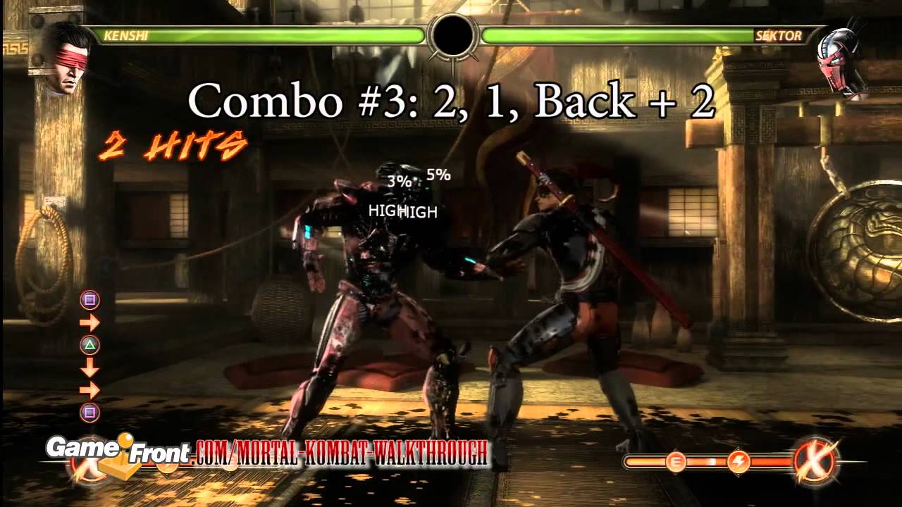 Mortal Kombat Walkthrough - Kombatant Strategy Guides - Kenshi - YouTube