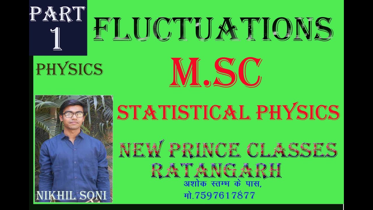 FLUCTUATIONS IN STATISTIC AND CLASSICAL MECHANICAL PROSSES OR ...