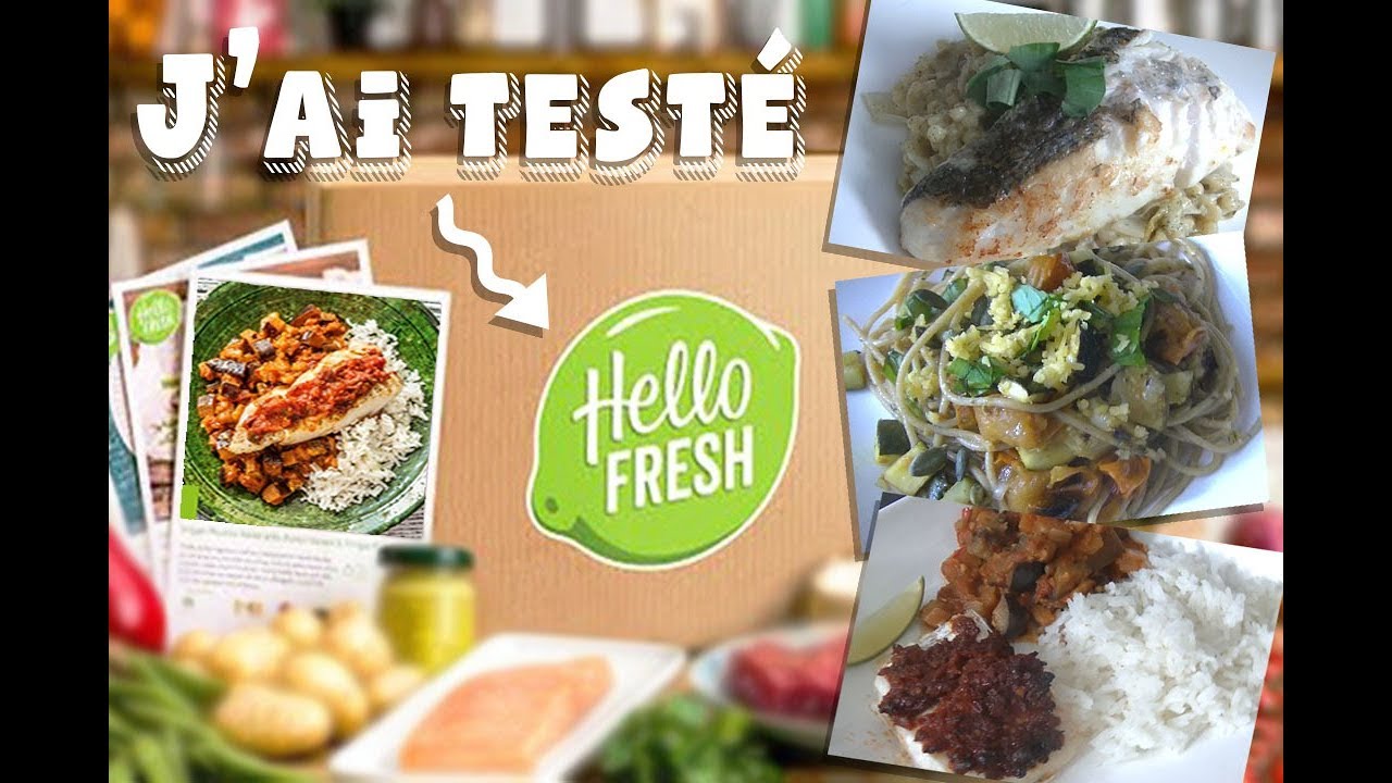 Cuisine facile avec Hello Fresh ~ Box repas à domicile - YouTube