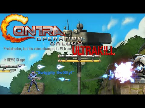 Contra: Operation Galuga - Probotector Showcase with V1 voice. - YouTube