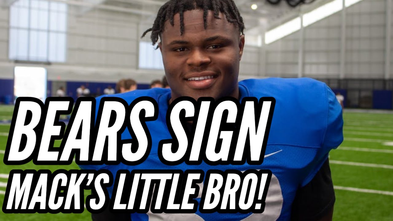 Bears Sign Ledarius Mack, Khalil Mack's Little Brother! || Chicago ...