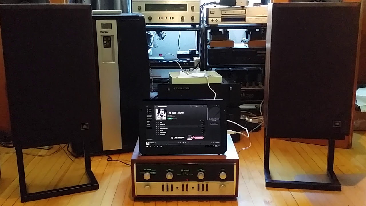 McIntosh MA5100 JBL L19 Number Three Ben Harper - YouTube