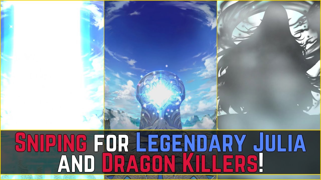 5⭐ Summon Sniping for Legendary Julia & Dragon Killers! 😄 | FEH Summons ...