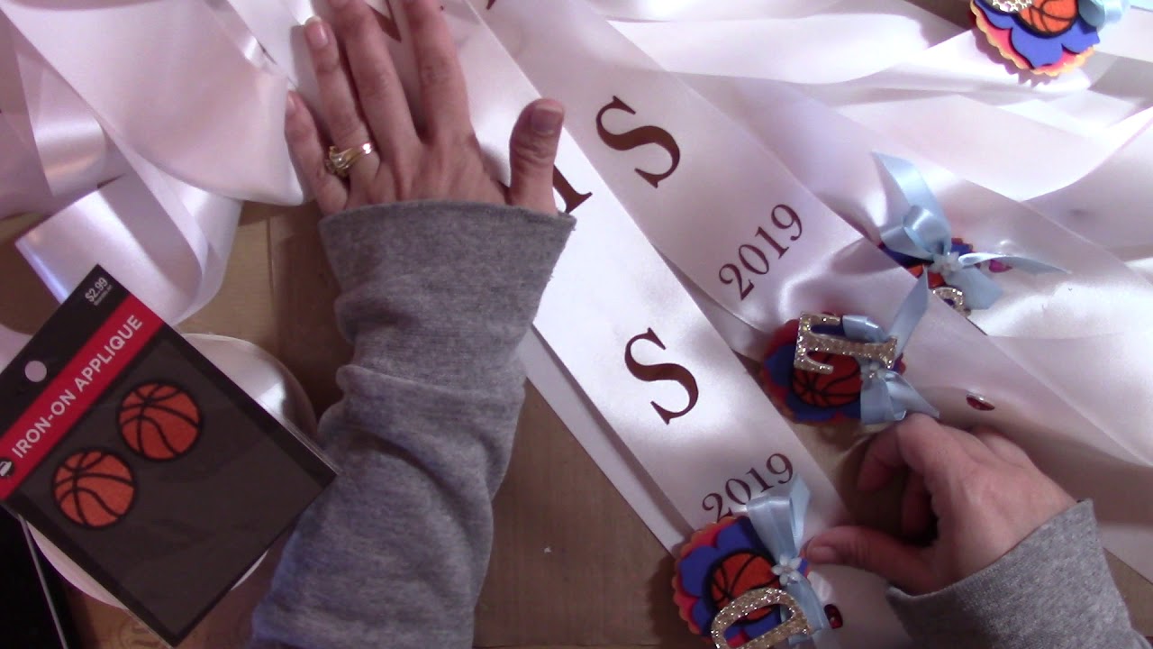 Simple Easy Ribbon Sash Project Share - YouTube