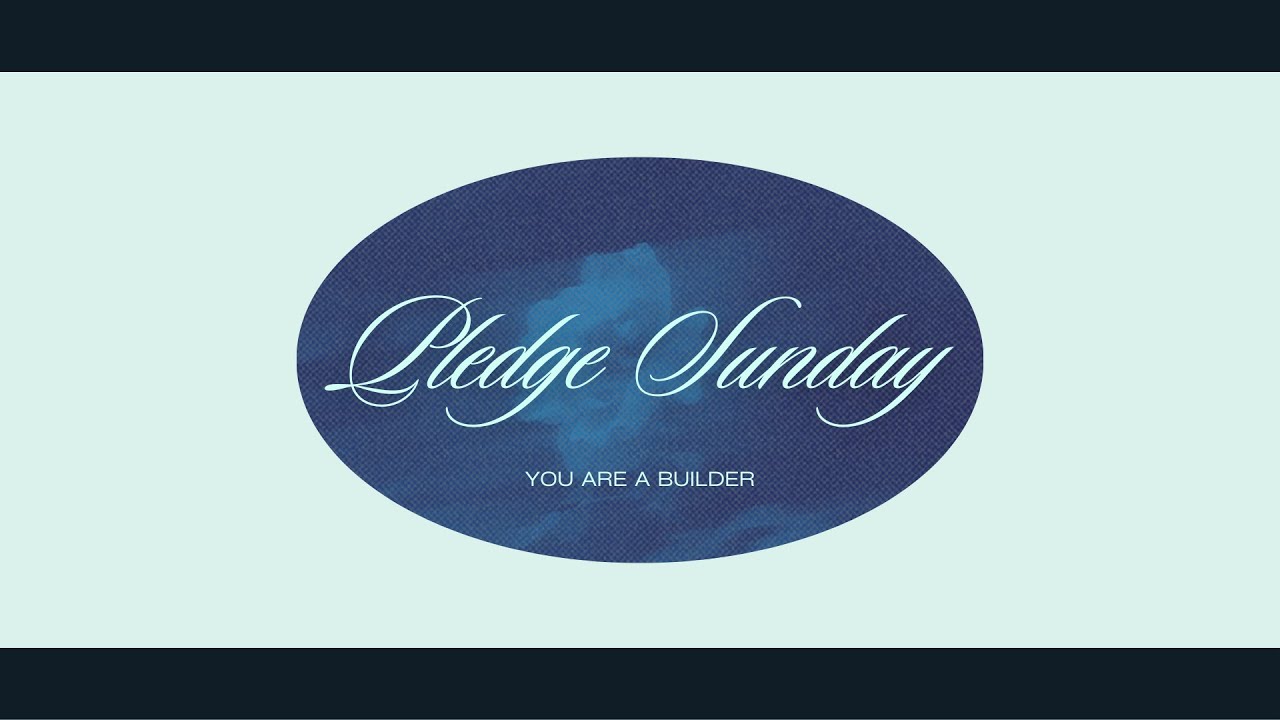 Join Us For Pledge Sunday!! - YouTube