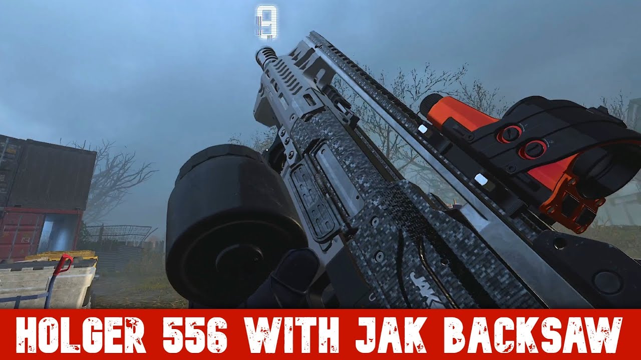 JAK BACKSAW KIT on HOLGER 556 | Call of Duty Modern Warfare 3 ...