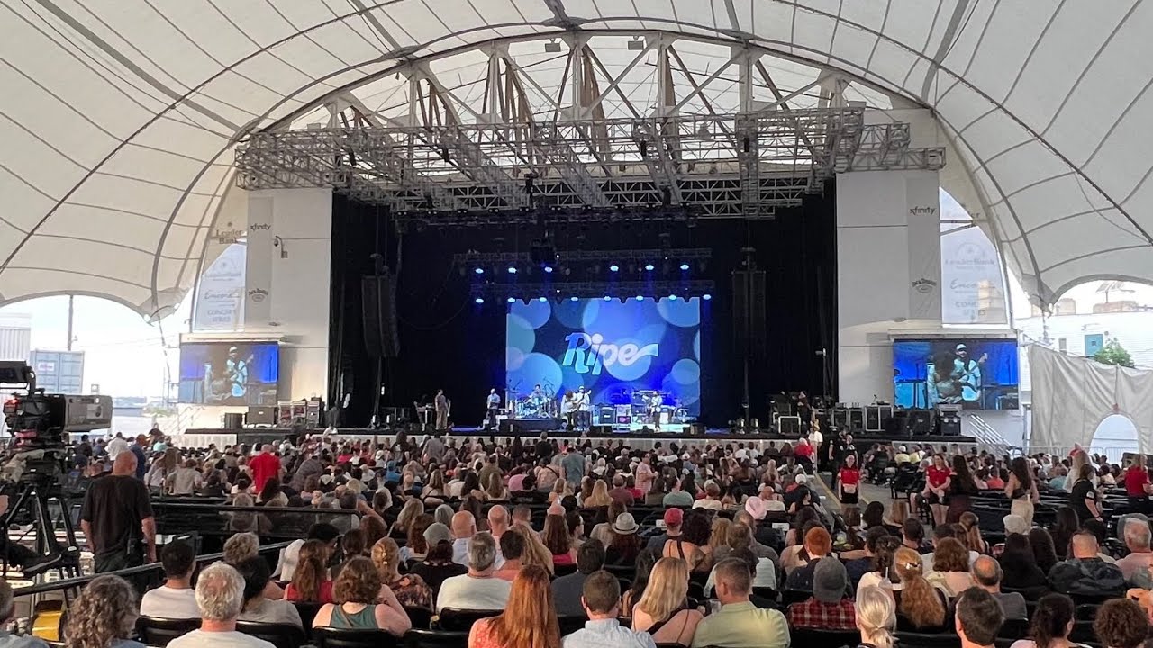 Ripe (the Band) Live - Goon Squad - Leader Bank Pavilion - Boston, MA ...