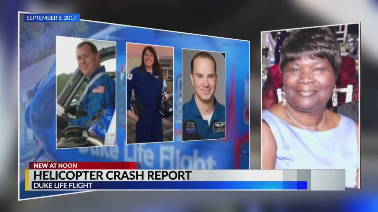 Duke LifeFlight crash report released - YouTube